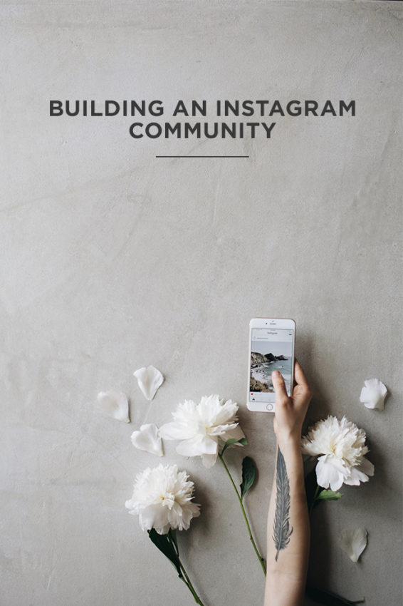 BUILDING AN INSTAGRAM COMMUNITY - CHAR co.